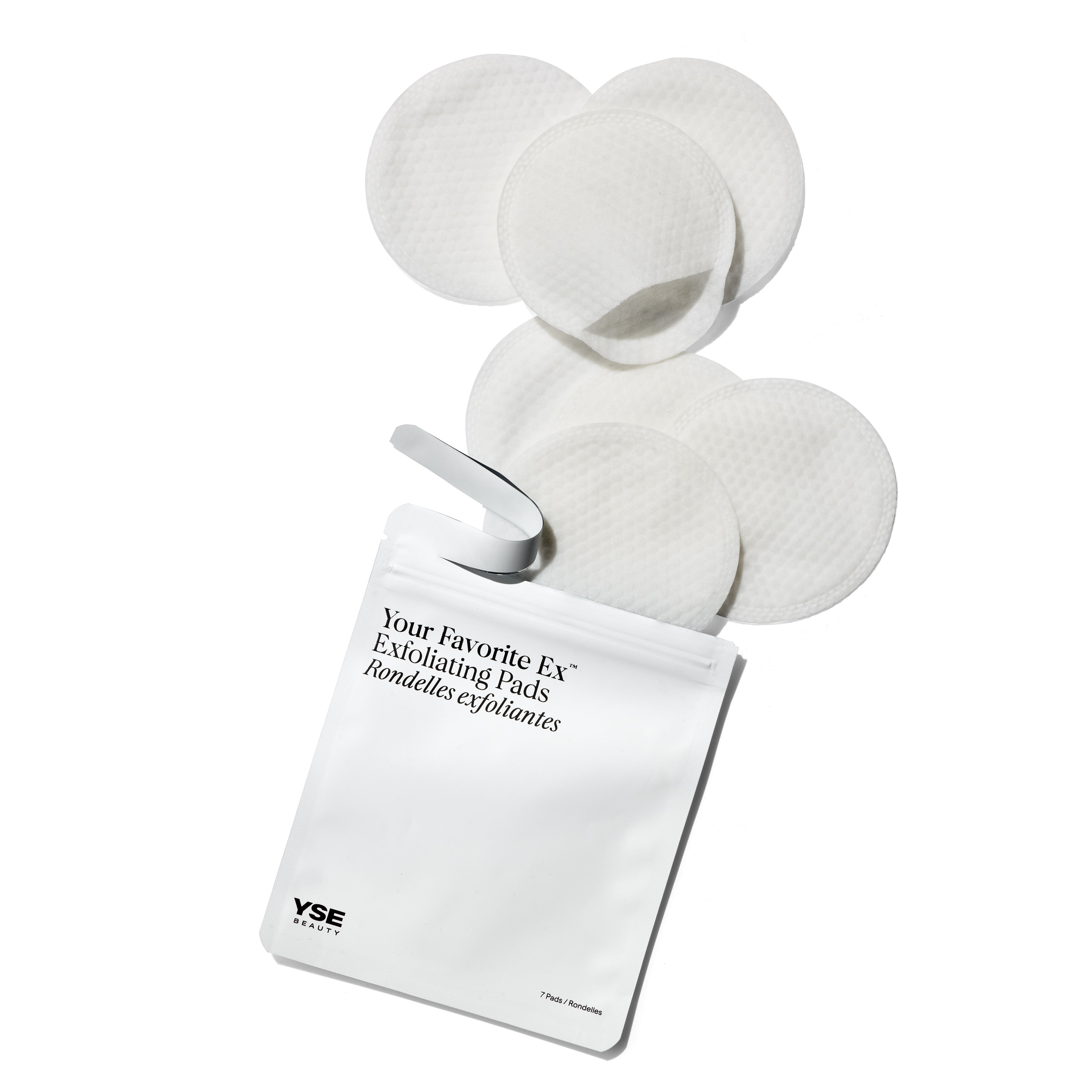 Facial Exfoliating Pads - with Glycolic Acid & PHAs - YSE Beauty